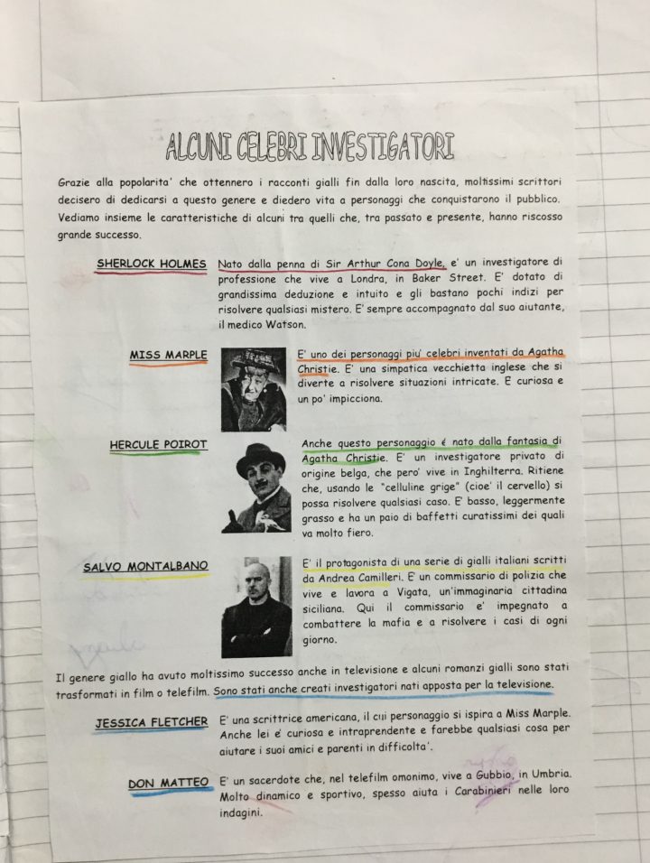 RACCONTO GIALLO | Blog di Maestra Mile