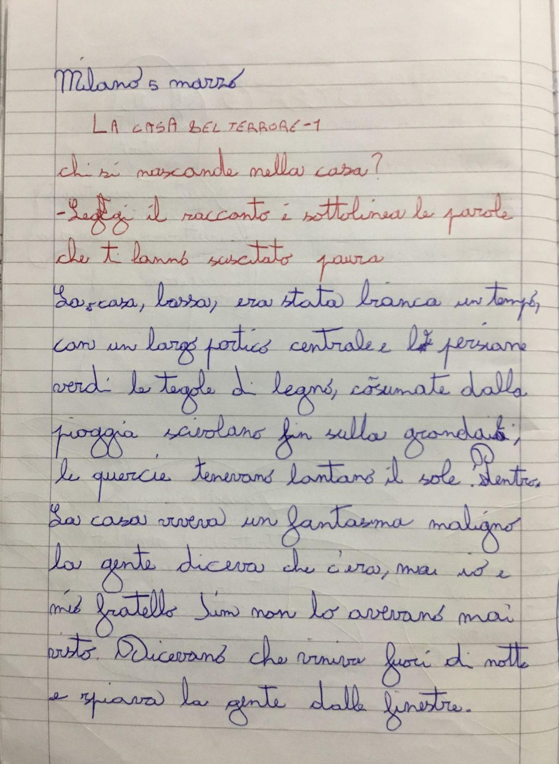 RACCONTO HORROR | Blog di Maestra Mile